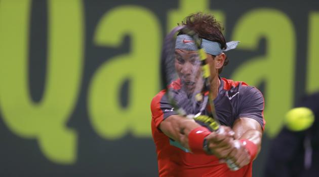 Nadal Gulbis Doha Qatar 2013 (2) – Rafael Nadal Fans