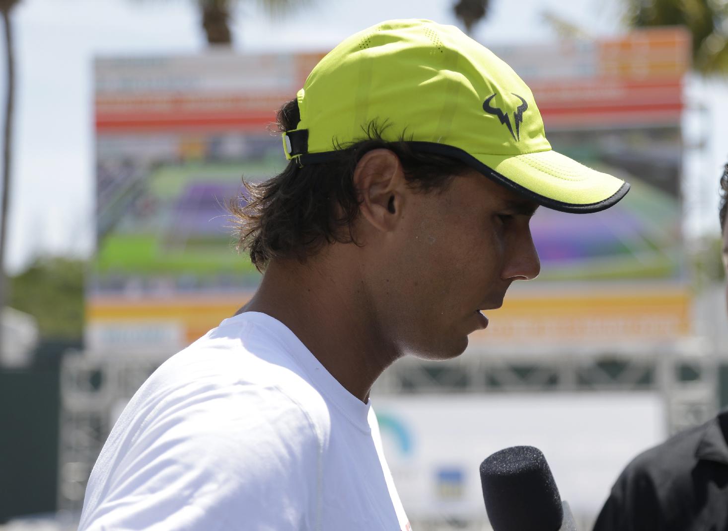 PHOTOS: Rafael Nadal Attends Miami Open Media Day - Rafael Nadal Fans