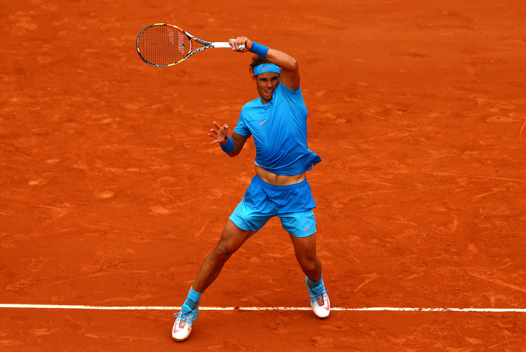 PHOTOS: Rafael Nadal eases past Nicolas Almagro in French Open second ...