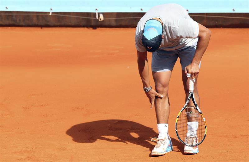 Rafael Nadal practices at Madrid Open [PHOTOS, VIDEO] - Rafael Nadal Fans