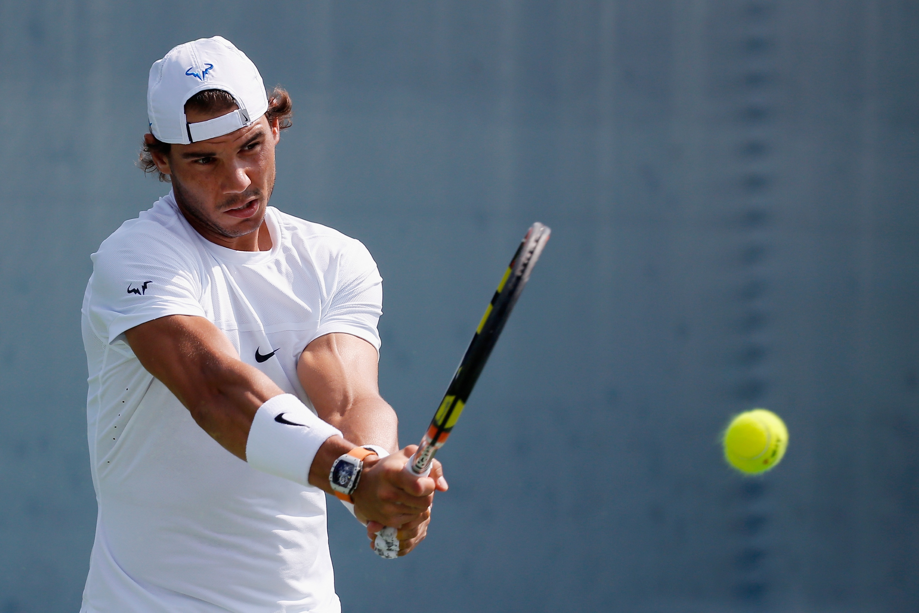 Photos: Rafael Nadal practicing in Cincinnati (Monday, August 17 ...
