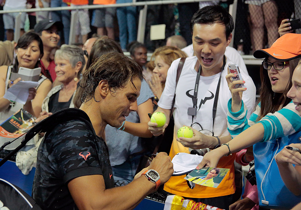 PHOTOS: Rafael Nadal has fun at the Johnny Mac Tennis Project Benefit ...