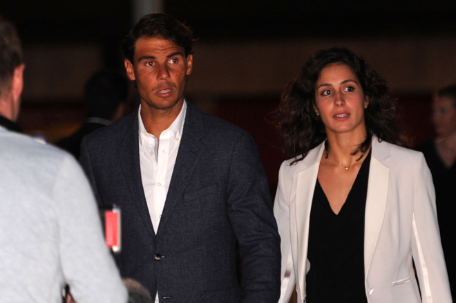 Rafael Nadal and girlfriend Maria Francisca Perello attend 2016 Monte ...