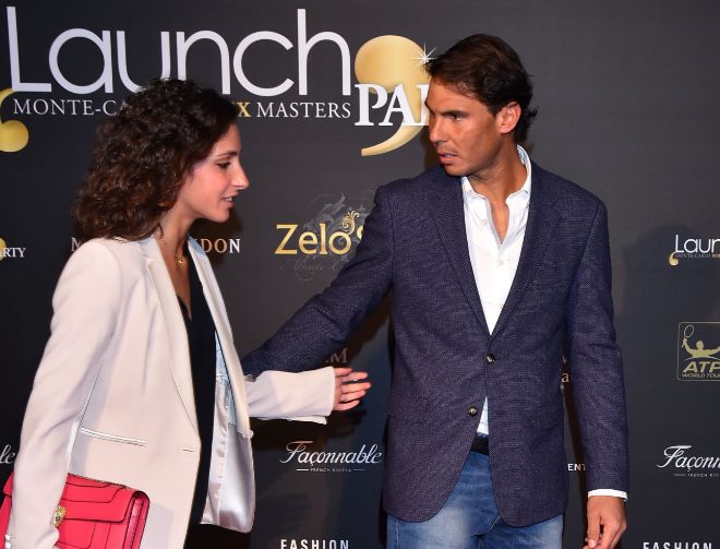 Rafael Nadal and girlfriend Maria Francisca Perello attend 2016 Monte ...