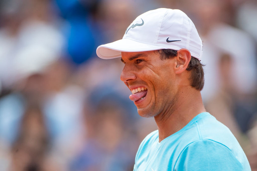 Rafa Nadal all smiles 2018 Roland Garros Kids Day photo French Open ...