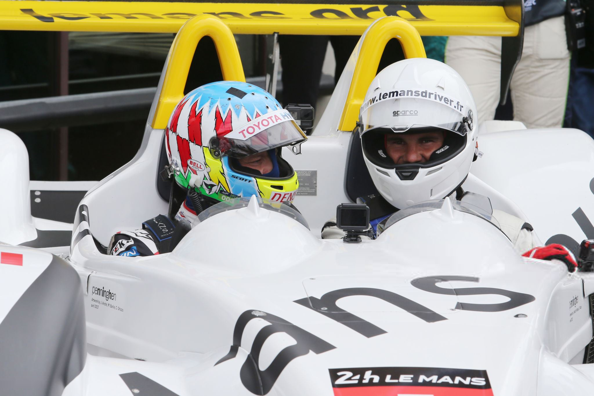 PHOTOS: Rafael Nadal starts 24 Hours of Le Mans – Rafael Nadal Fans