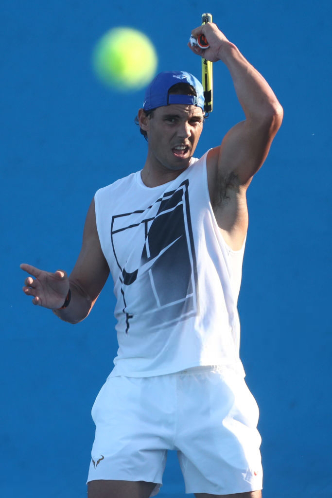 Rafael Nadal practicing in Brisbane 2019 photo (12) – Rafael Nadal Fans