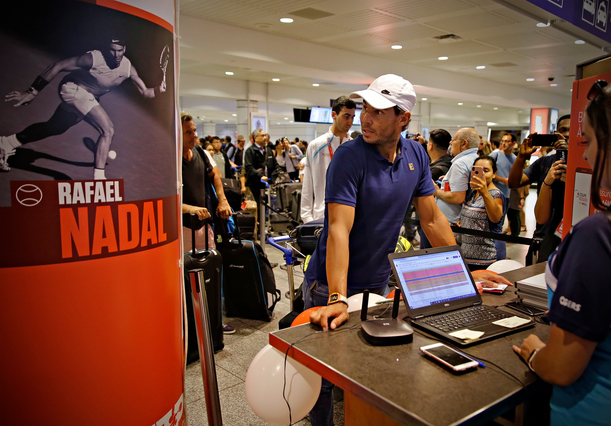 Rafael Nadal arrives in Montreal – Rafael Nadal Fans