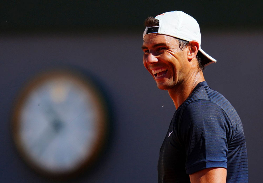 PHOTOS: Rafael Nadal’s first practice in Paris – Rafael Nadal Fans