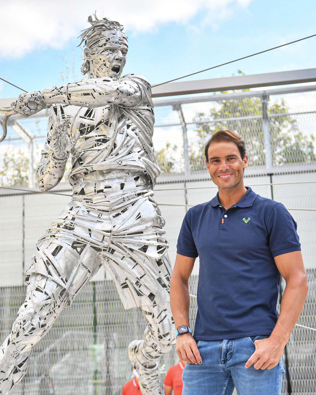 Rafael Nadal honoured with statue at Roland Garros – Rafael Nadal Fans