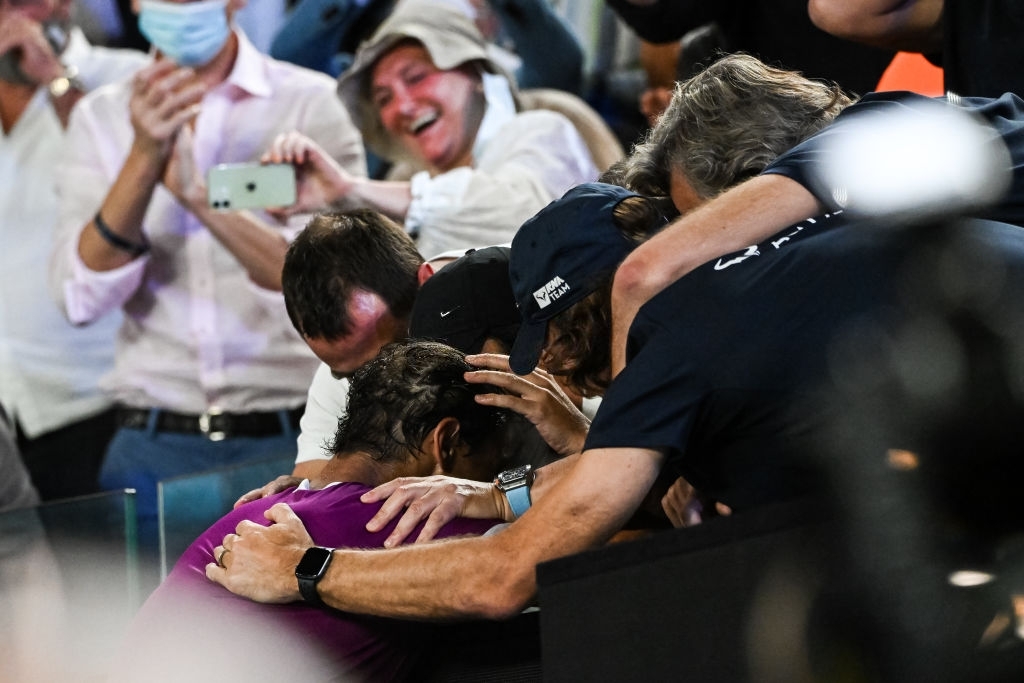 PHOTOS: Rafael Nadal’s father Sebastian full of emotion after ...