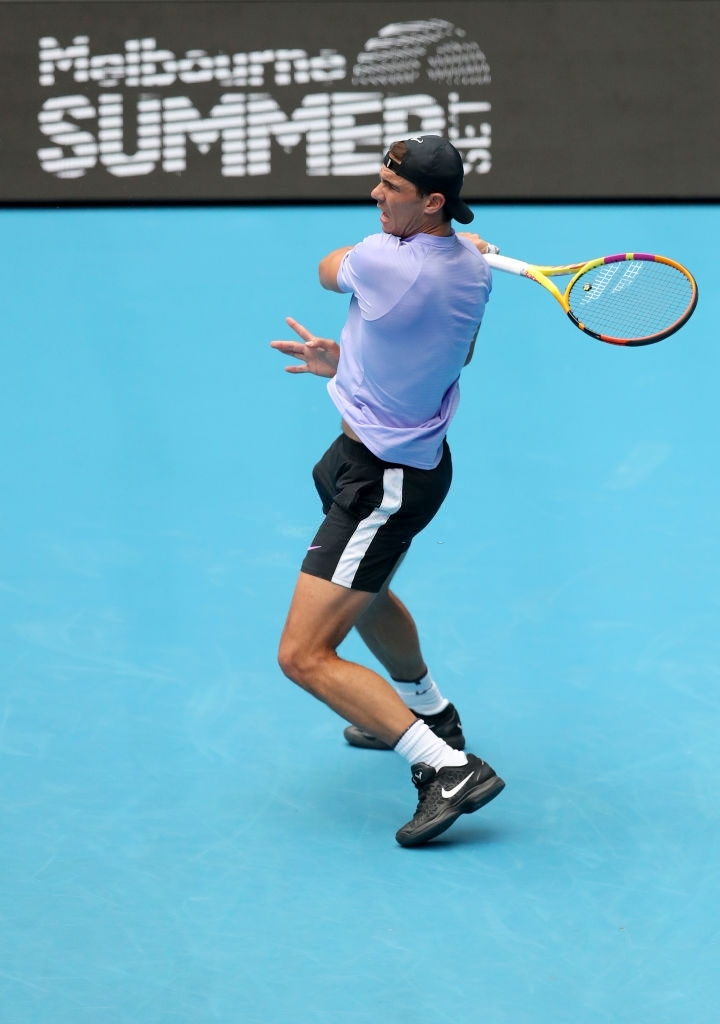 Melbourne Summer Set: Wednesday practice photos – Rafael Nadal Fans