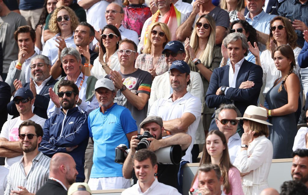 Rafael Nadal team and family 2022 Roland Garros final – Rafael Nadal Fans