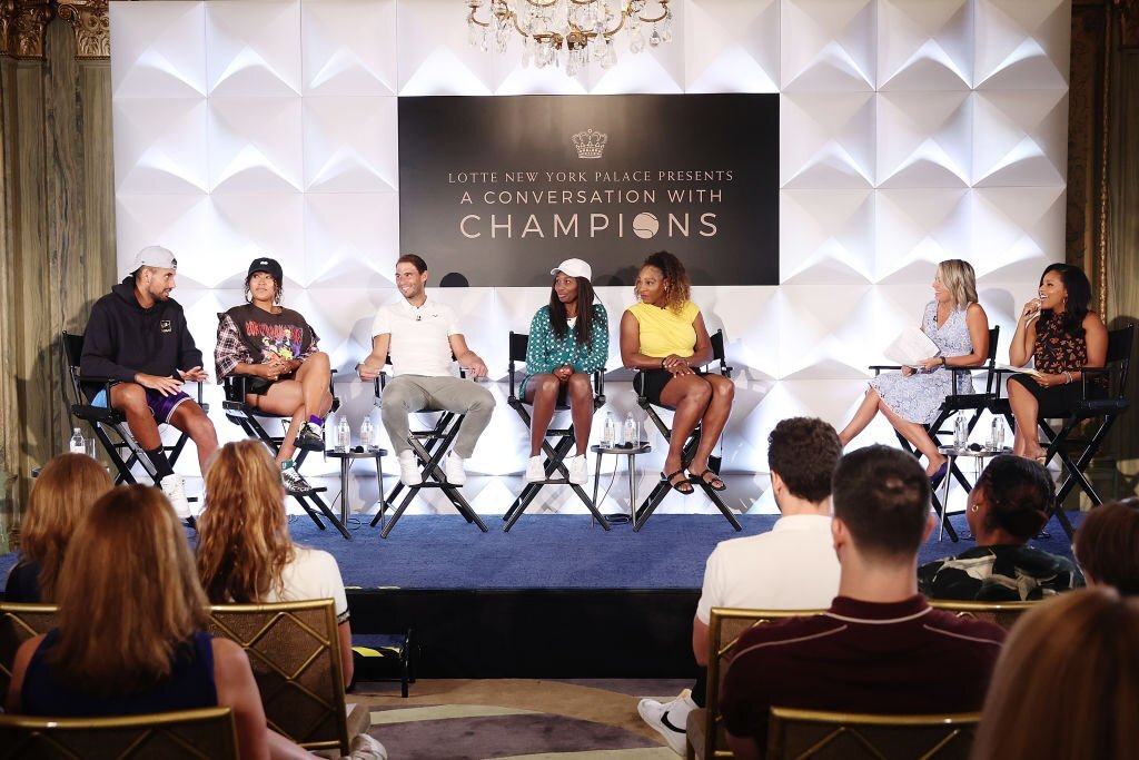 PHOTOS: Nadal, Kyrgios, Williams sisters, Osaka attend A Conversation ...