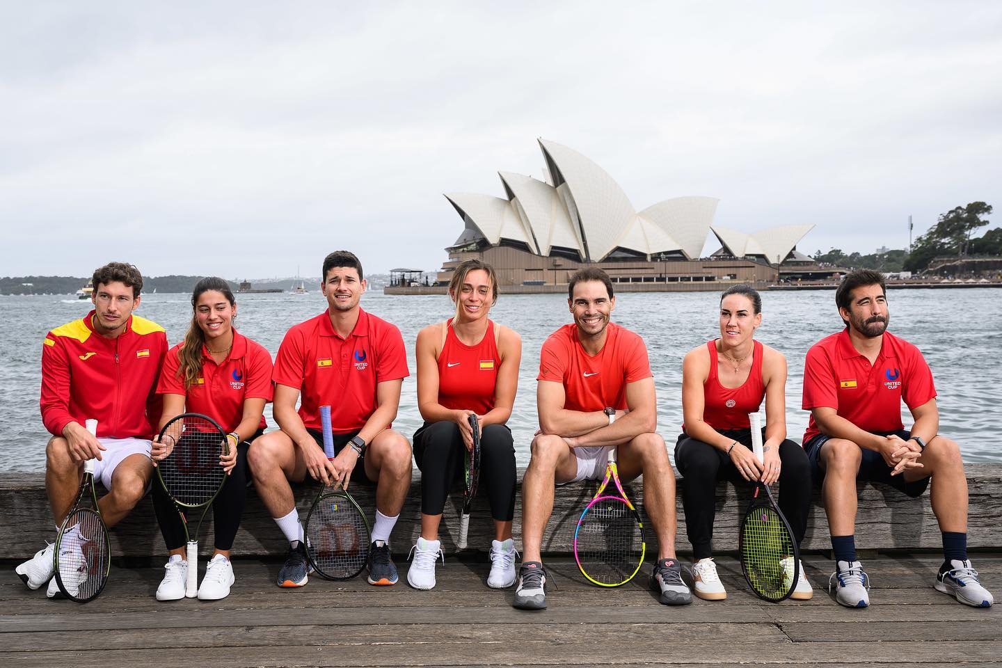 Rafael Nadal in Sydney with Team Spain 2022 United Cup preview – Rafael ...