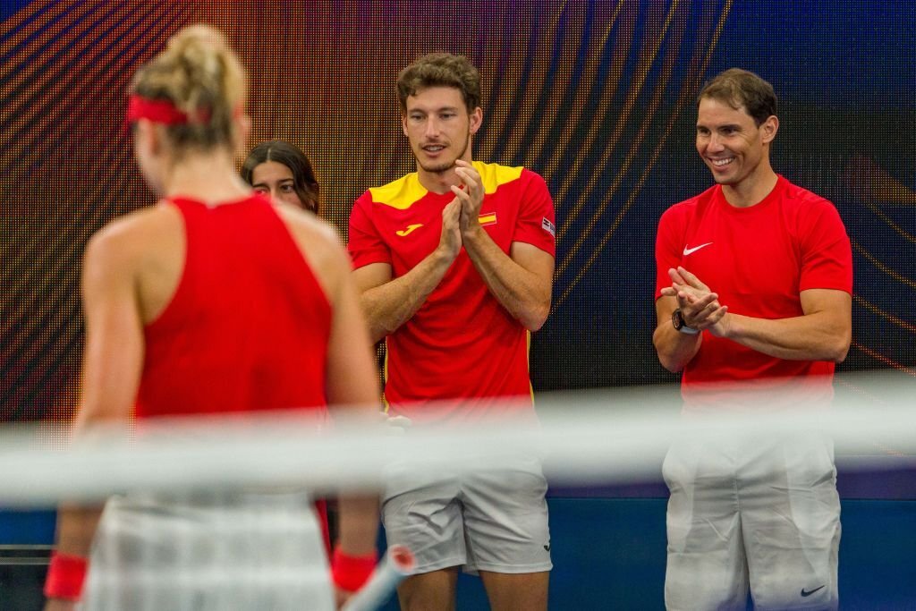 Rafa Roundup: Baby Rafael Nadal makes his TV debut at United Cup ...
