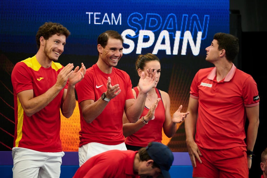 Rafa Roundup: Baby Rafael Nadal makes his TV debut at United Cup ...