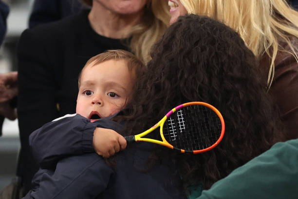 A Touching Moment: Baby Rafa Watches Dad Rafael Nadal at His Final ...