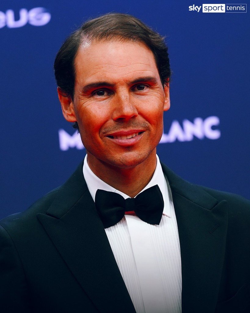 Rafael Nadal and Pregnant Wife Mery Shine at Laureus Awards in Madrid ...